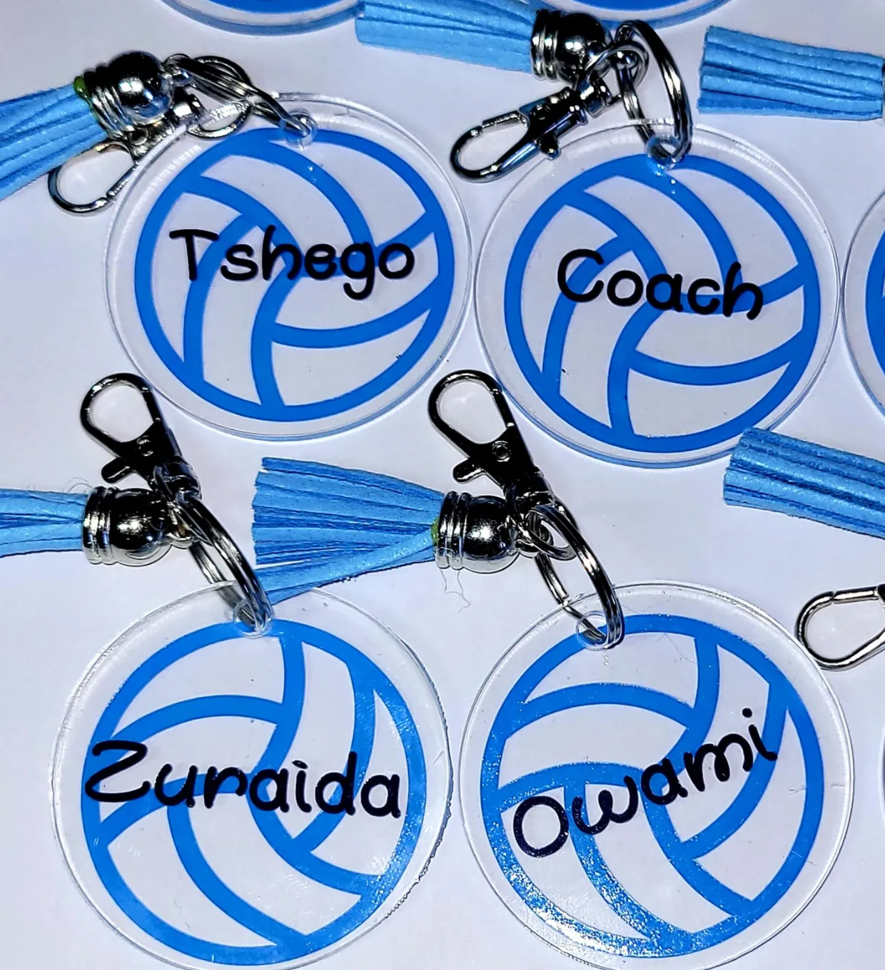 Round Netball keyring - MJ Printing - Printing Service