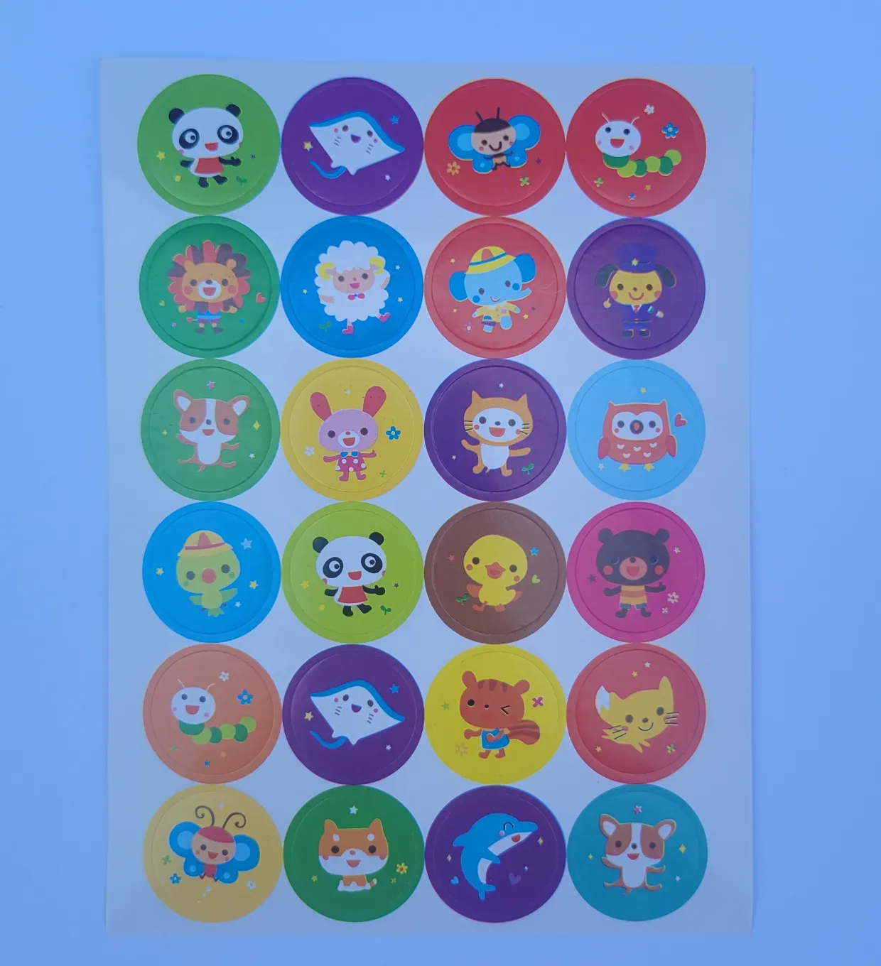 Round animal stickers - MJ Printing - Printing Service