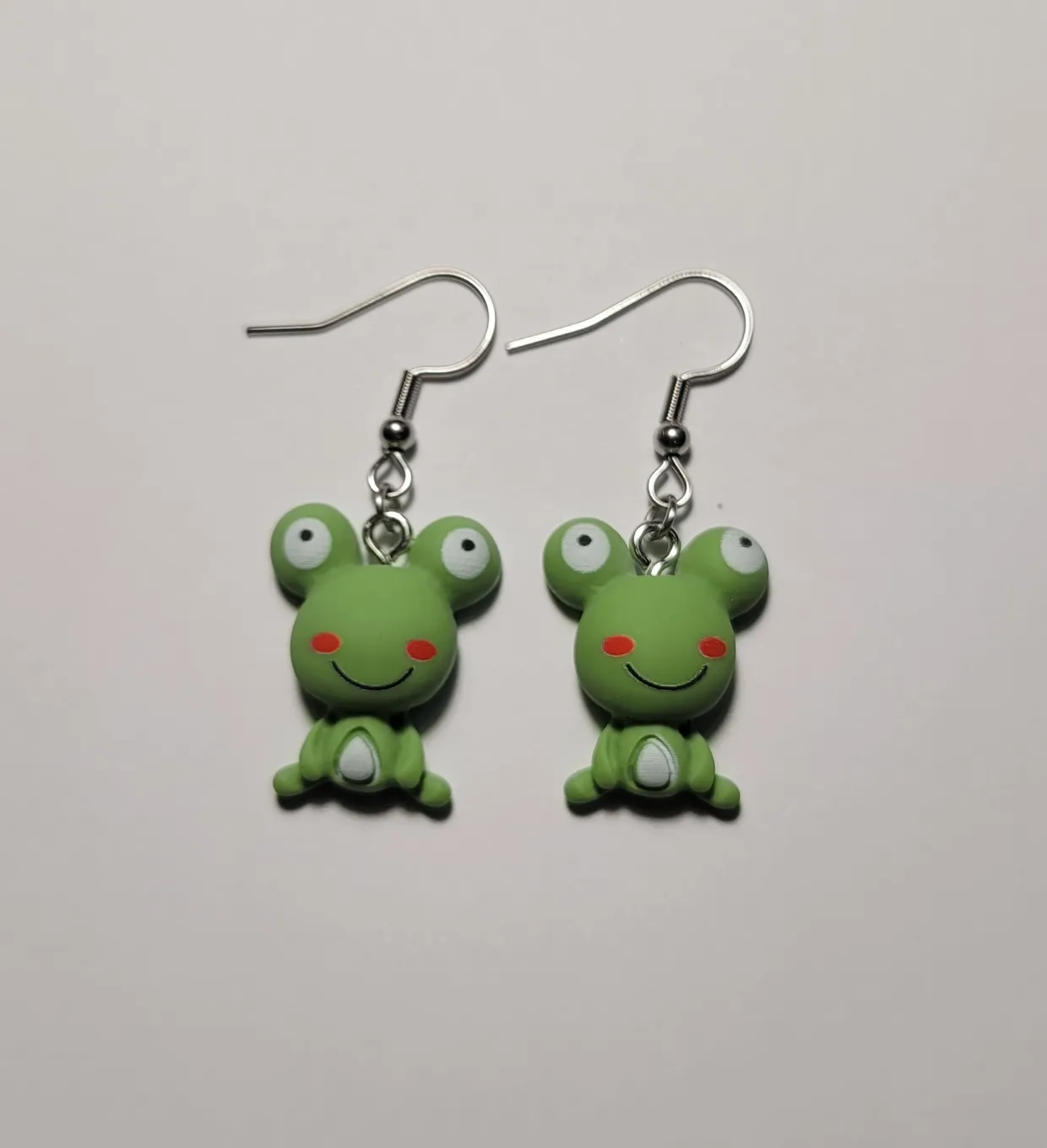 Frog earrings - MJ Printing - Printing Service