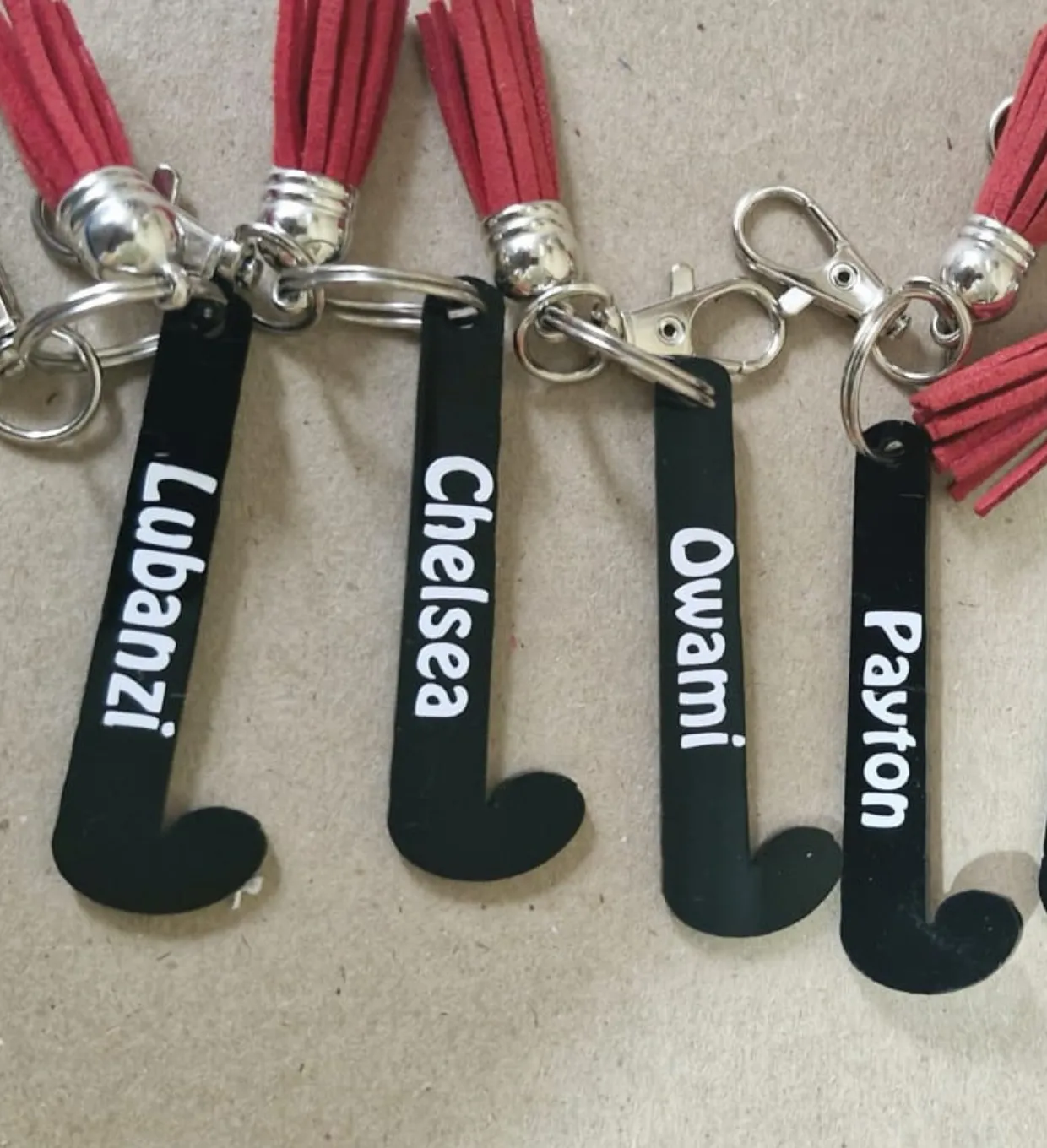 Hockey keyring (single) - MJ Printing - Printing Service