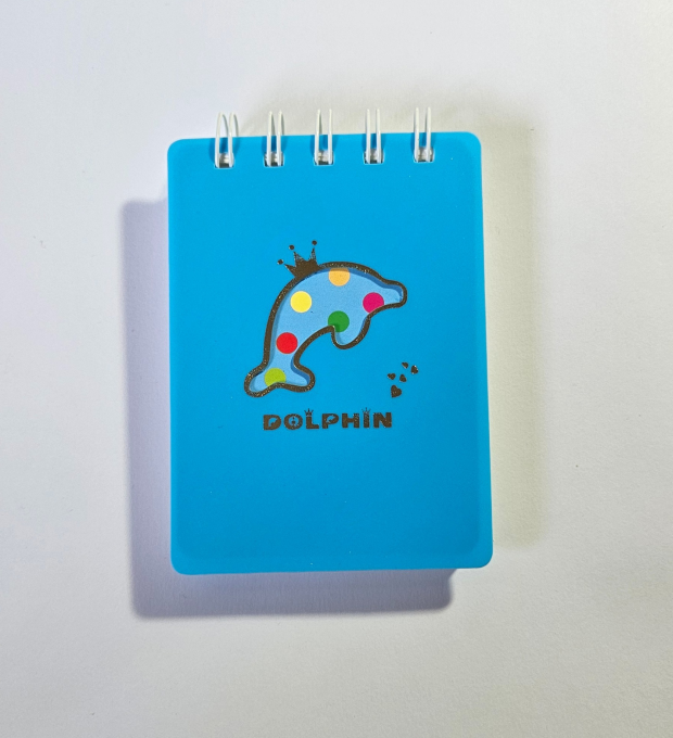 Blue flip notebook - MJ Printing - Printing Service
