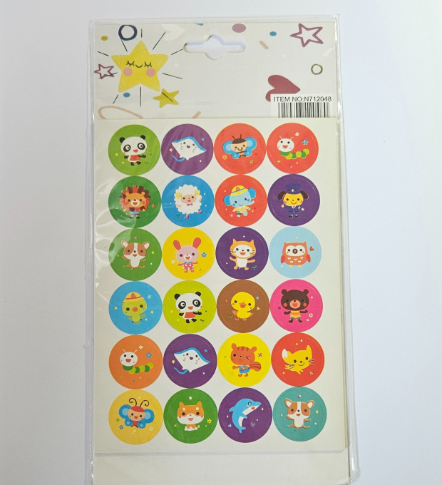 Round animal stickers - MJ Printing - Printing Service