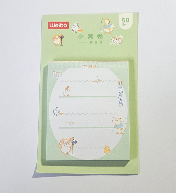 Light Green notepad - MJ Printing - Printing Service