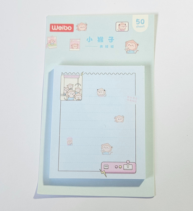 Light blue notepad - MJ Printing - Printing Service